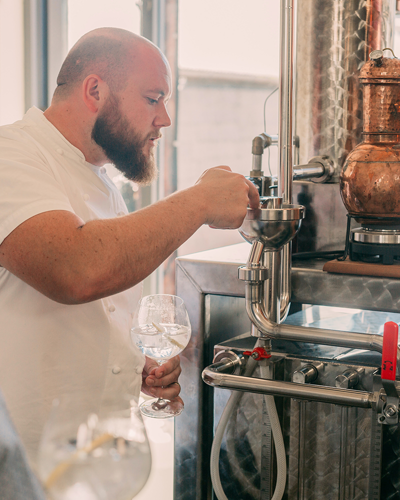 Salcombe Gin and two Michelin-starred chef Niall Keating unveil the ...