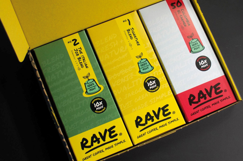 100% compostable and packed in-house, RAVE coffee pods are so fresh and ...