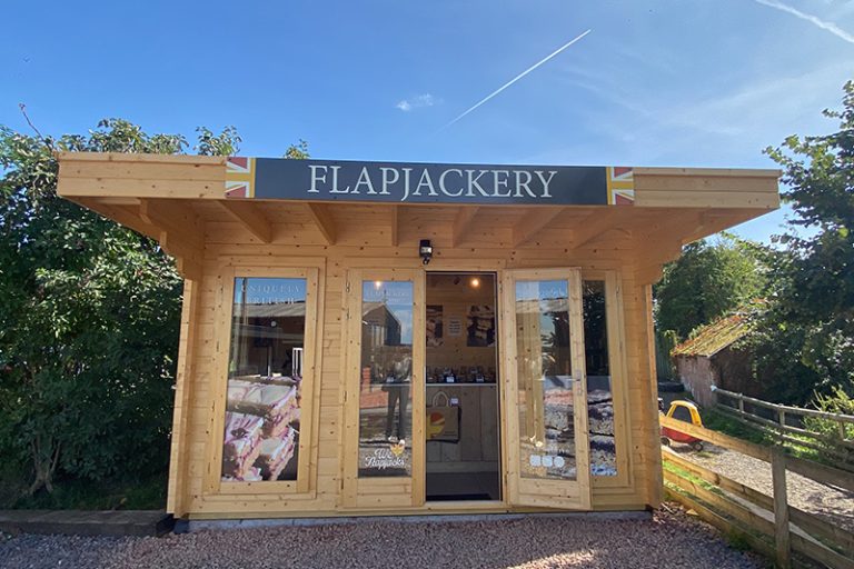 Flapjackery opens at Fordmore Farm Shop, Cullompton