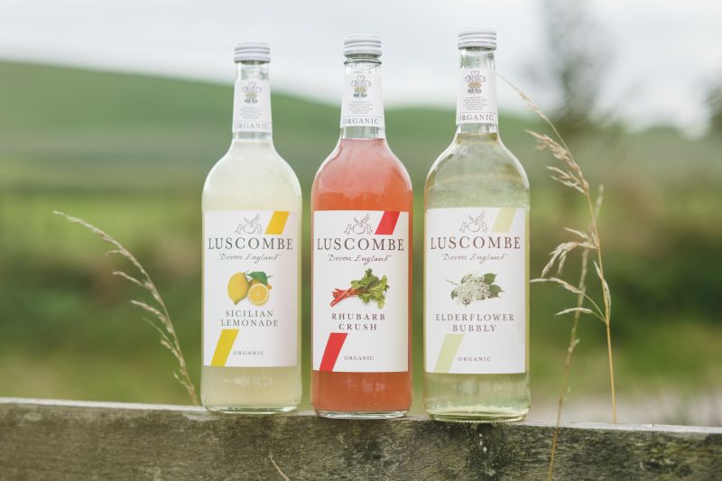 Royal warrant holder Luscombe Drinks now available at Waitrose