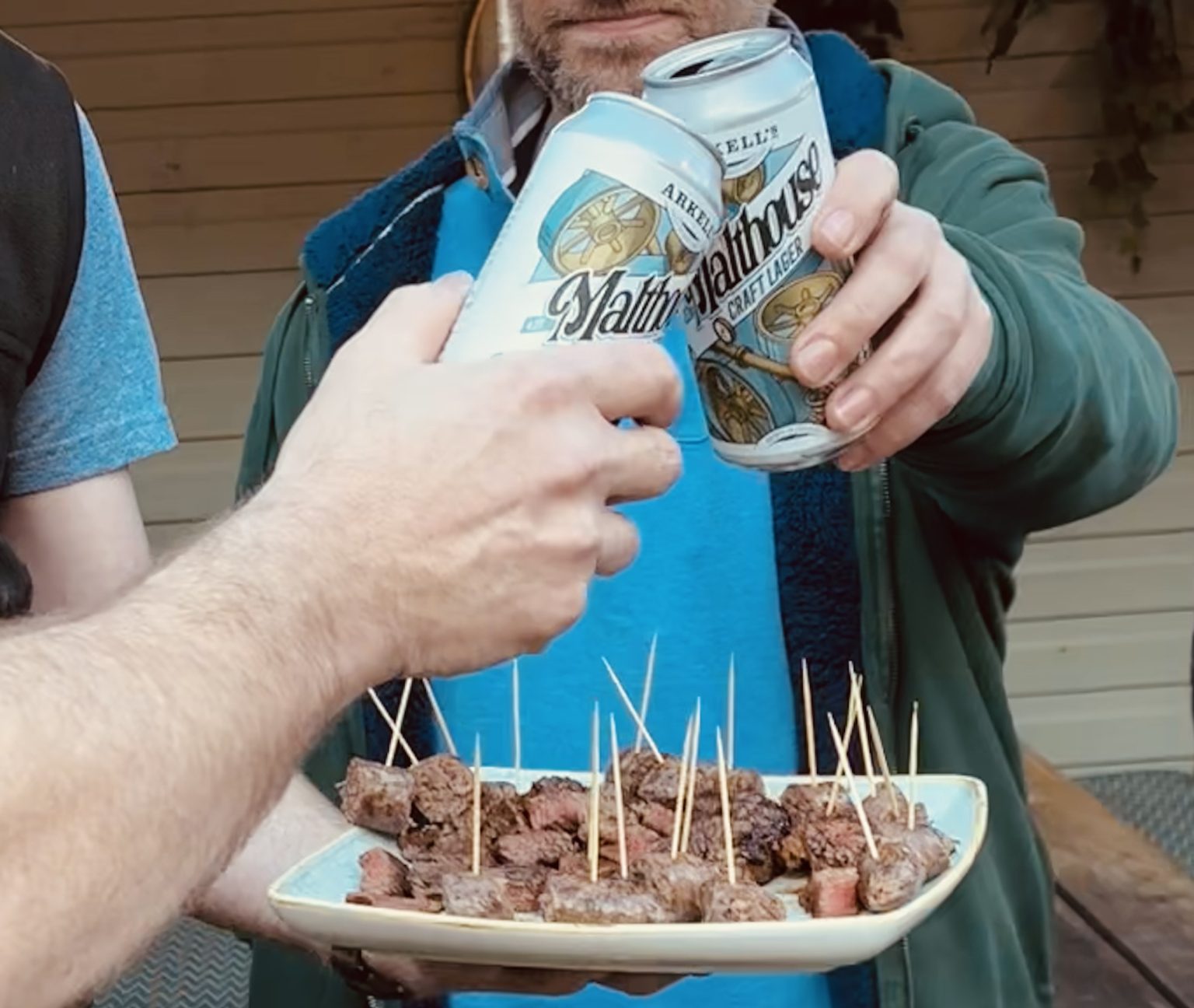 A sizzling launch for Malthouse Lager cans