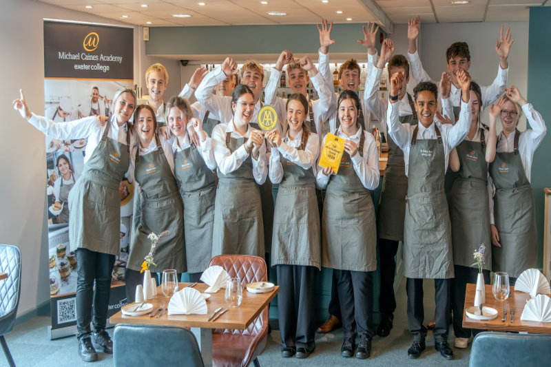 Exeter College’s student led restaurant, @Thirty-Four, awarded AA ...