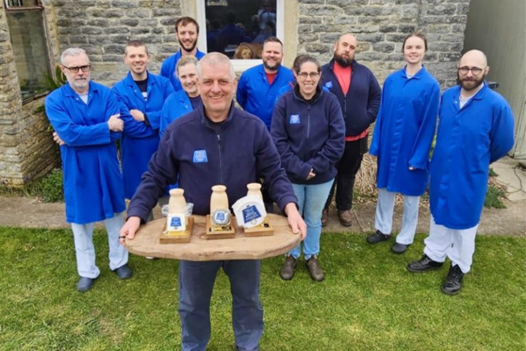 Somerset cheesemaker wins three trophies at British & Irish Cheese Awards